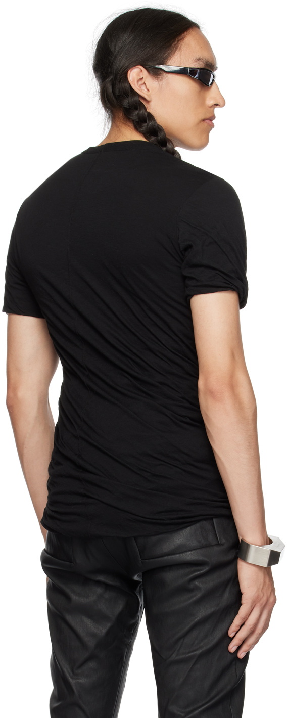 Rick Owens Black Double T-Shirt Rick Owens
