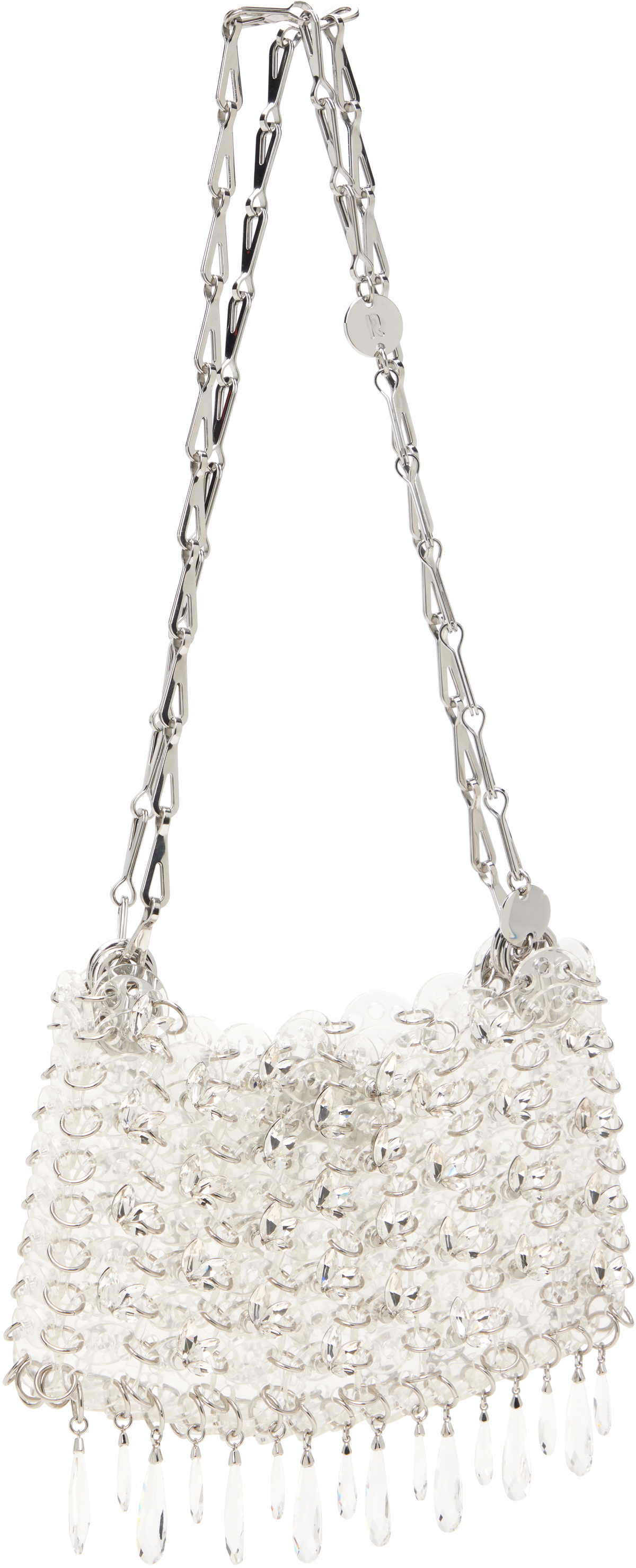 Rabanne Transparent 1969 Nano Crystal Resin Bag Paco Rabanne
