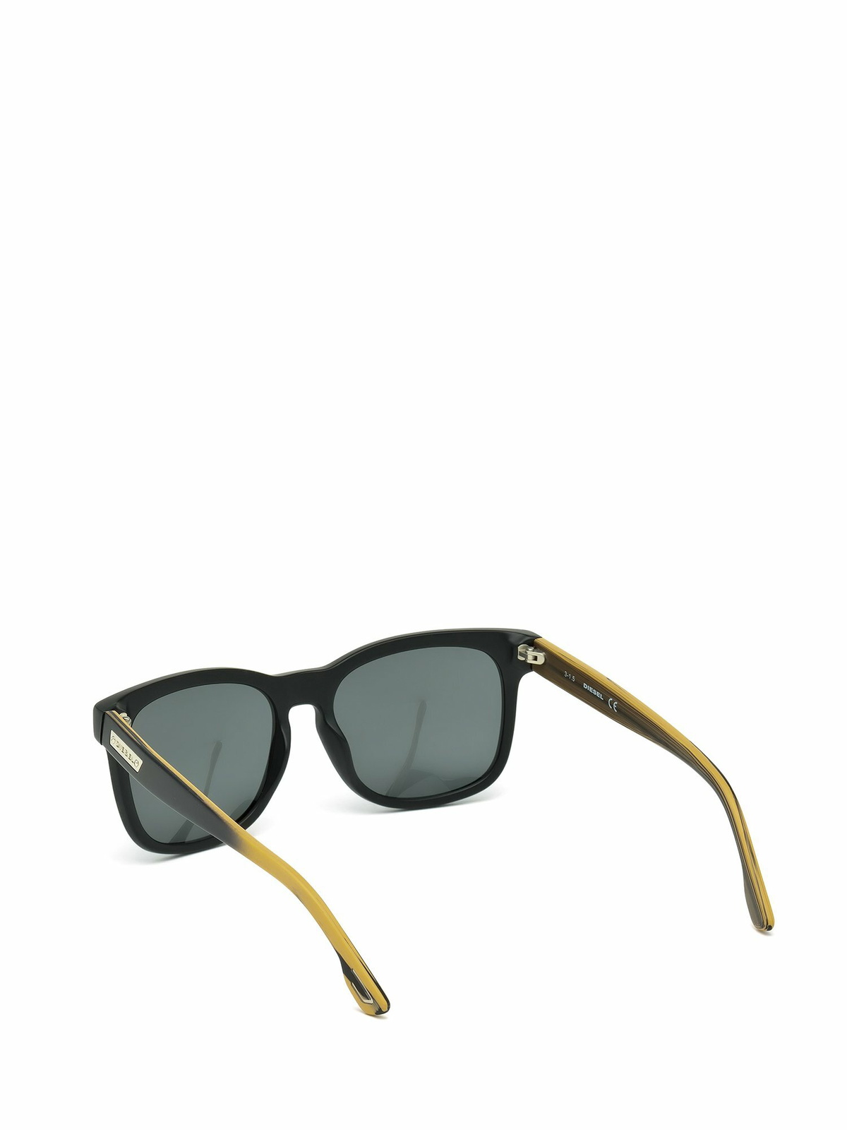 Diesel Eyewear with faded effects temples - Sunglasses - Unisex - Black ...