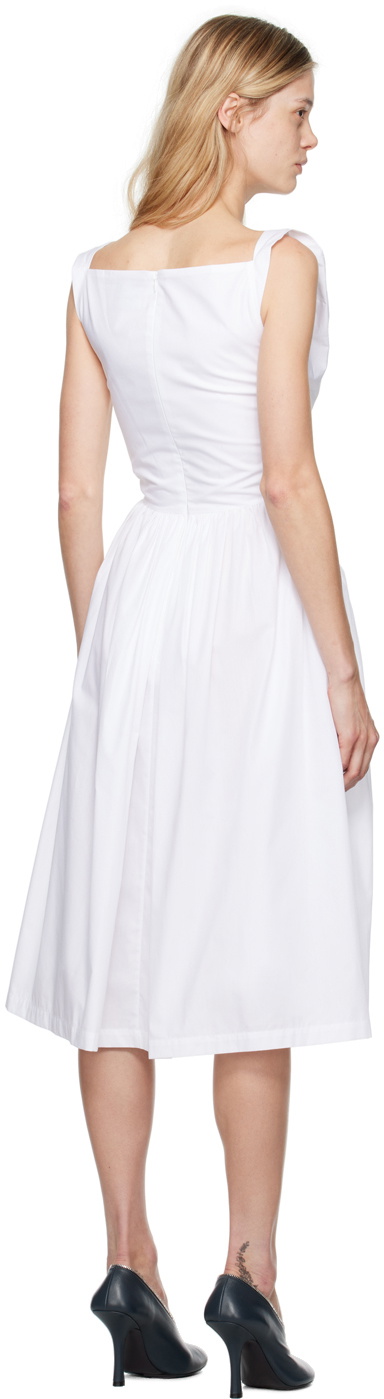 Vivienne Westwood White Sunday Midi Dress Vivienne Westwood