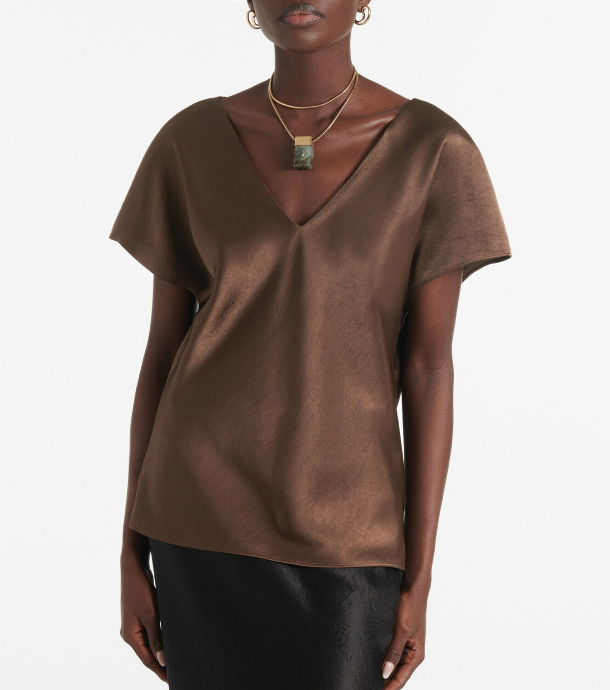 Vince Satin blouse Vince