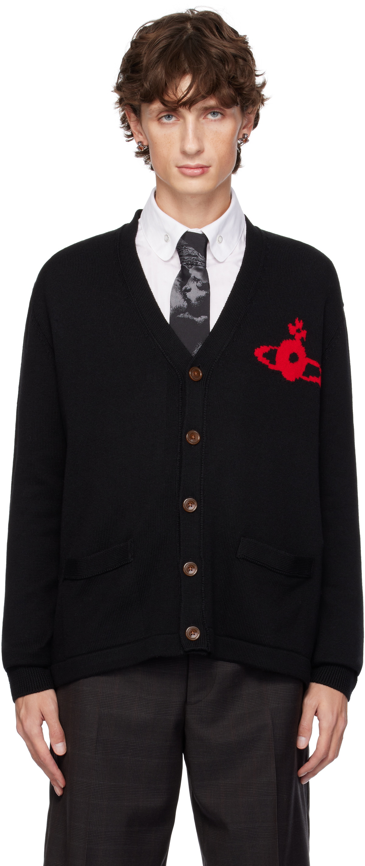 Vivienne Westwood Black Alex Cardigan Vivienne Westwood
