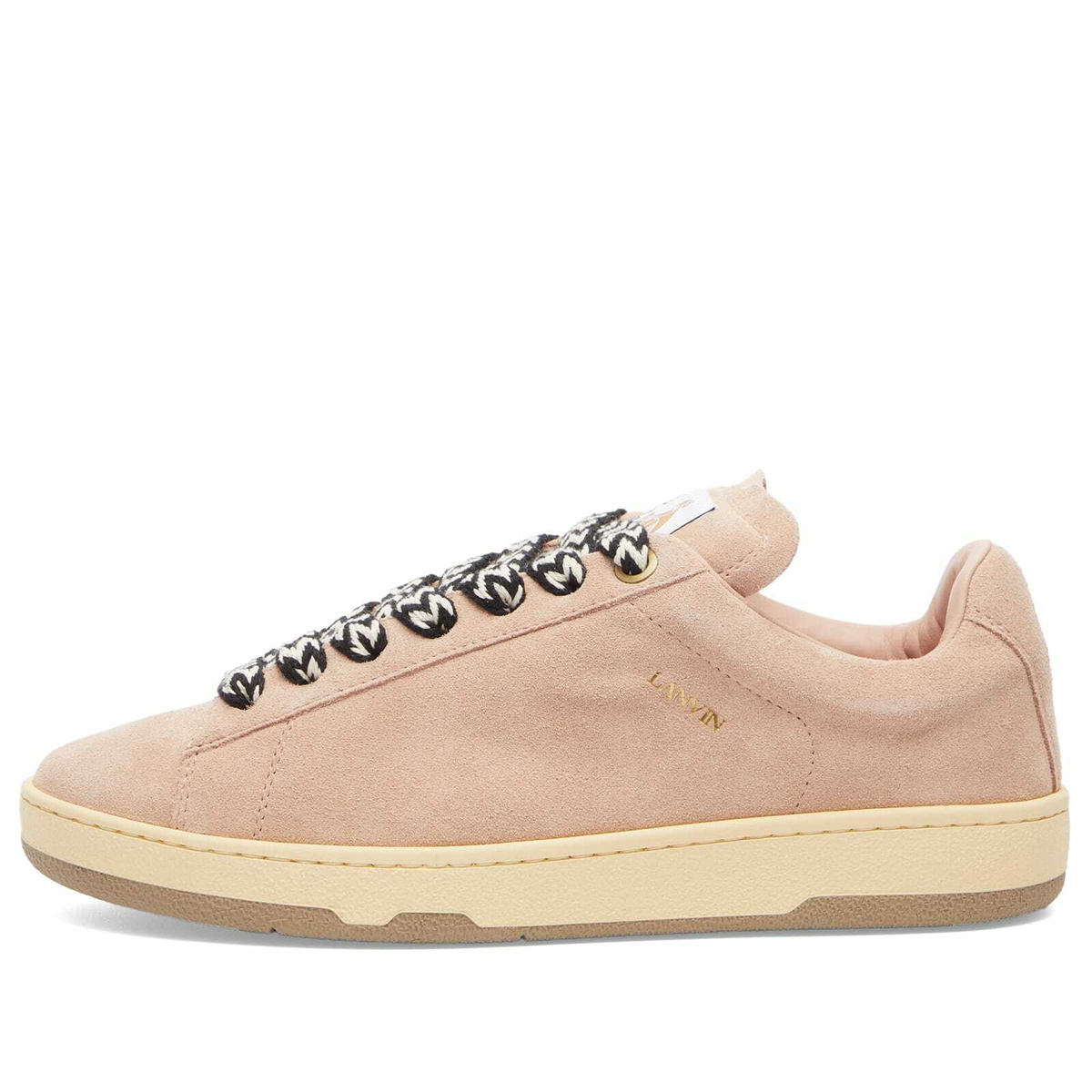 Lanvin Men's Curb Lite Sneaker in Pale Pink Lanvin