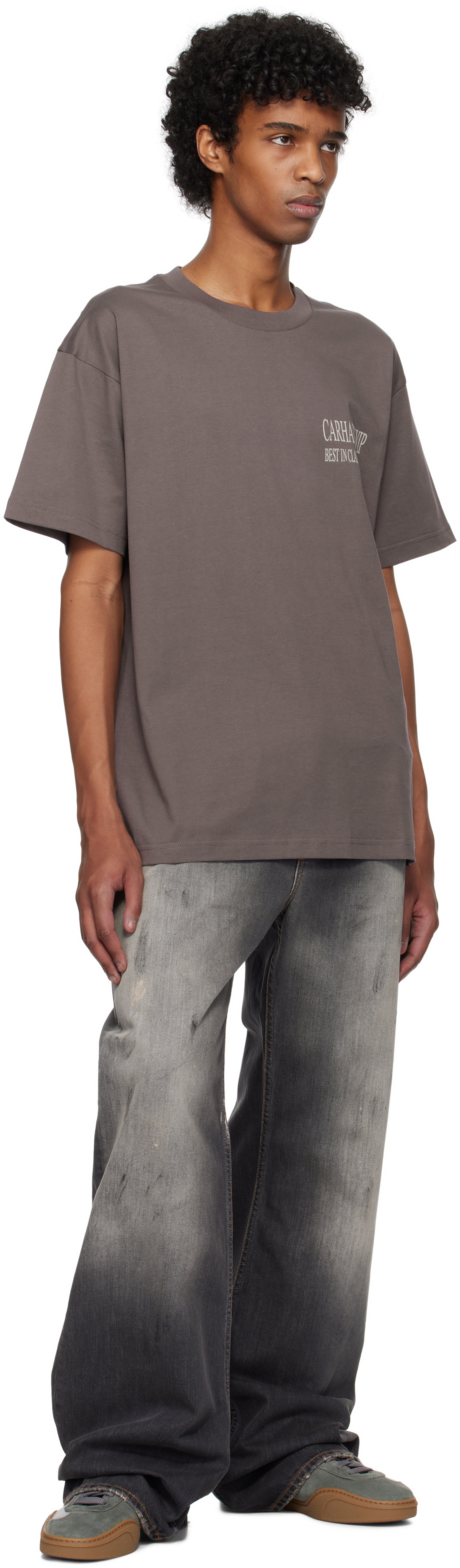 Carhartt Work In Progress Gray 'Best In Class' T-shirt Carhartt WIP