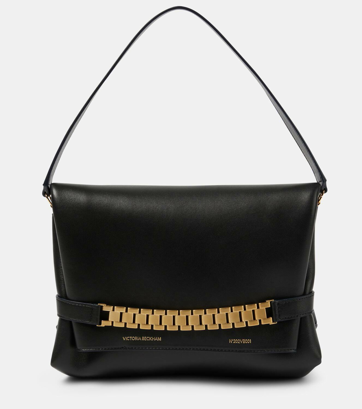 Victoria Beckham Chain-detail leather shoulder bag Victoria Beckham