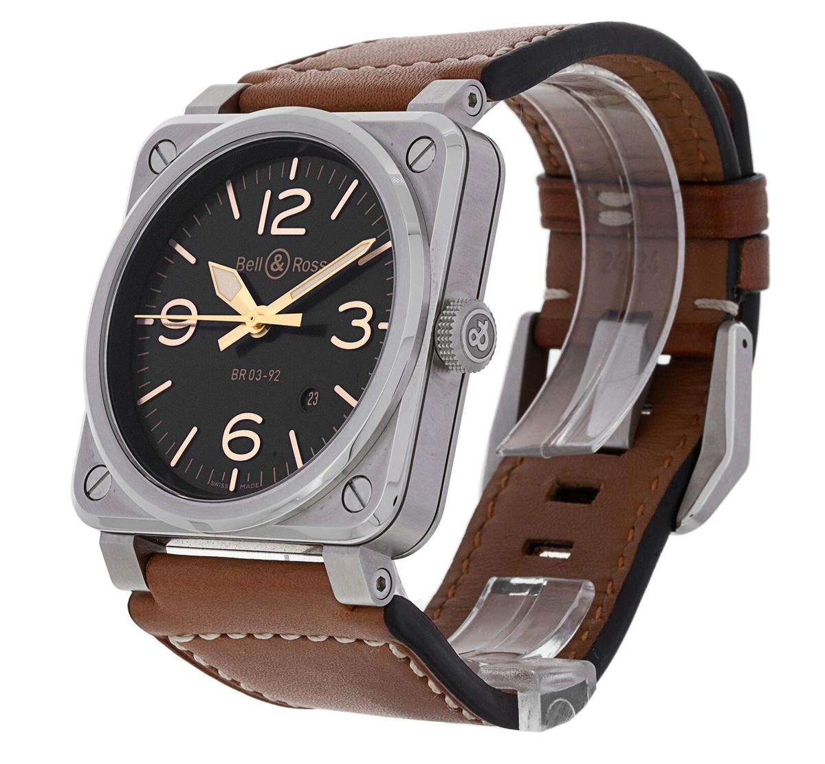 Bell and Ross BR03-92 BR0392-HERITAGE-CE Bell & Ross