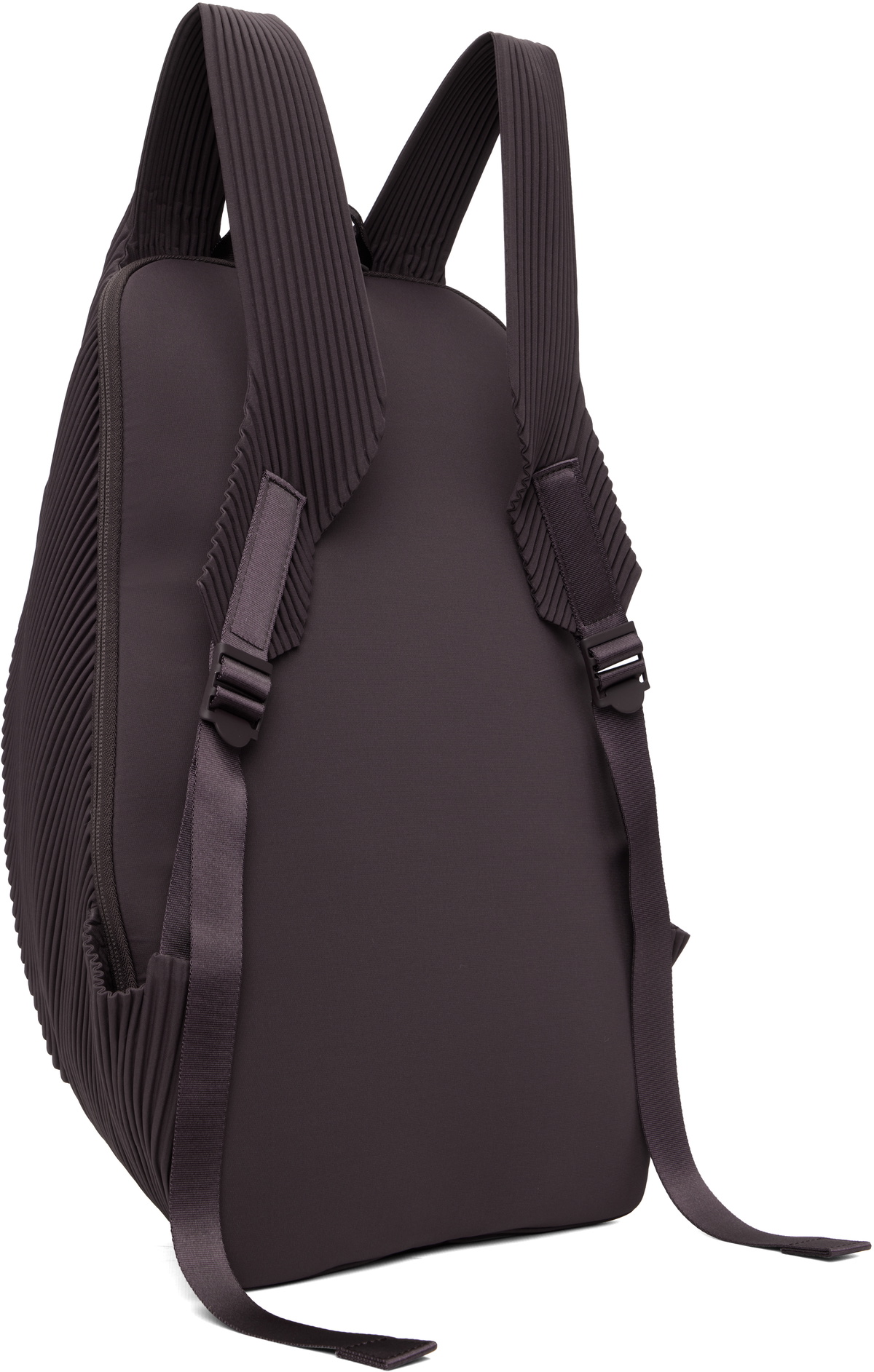 HOMME PLISSÉ ISSEY MIYAKE Burgundy Pleats Backpack Homme Plisse Issey ...