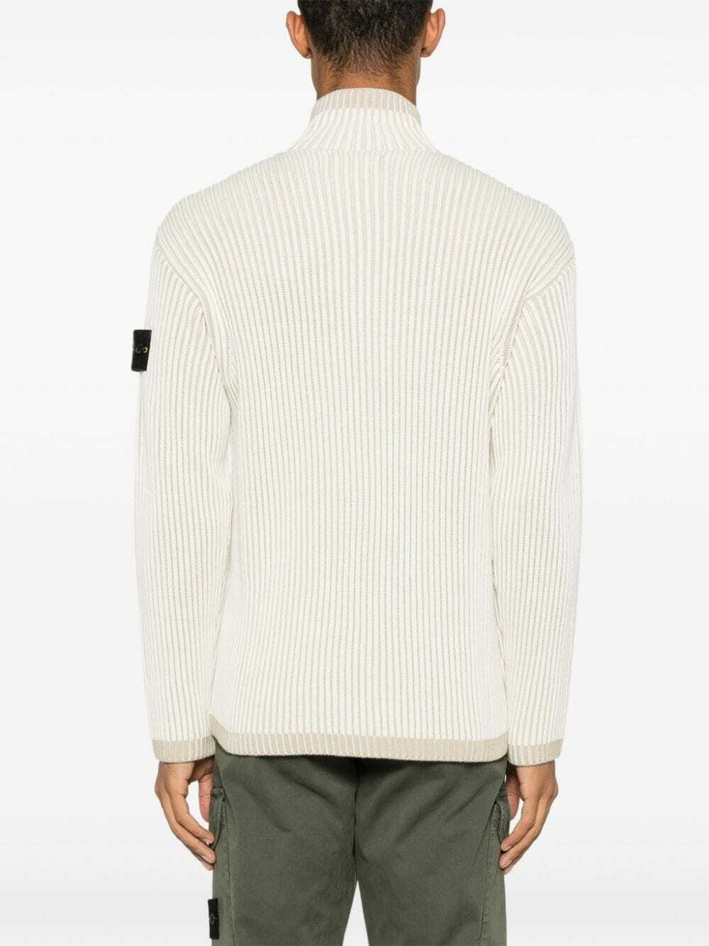 STONE ISLAND - Vanisé Ribbed Sweater Stone Island