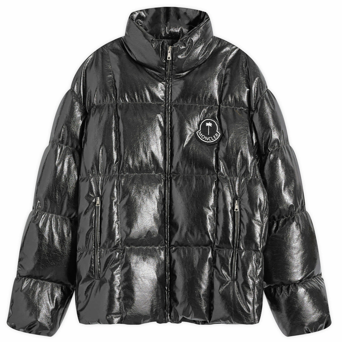 Moncler Men's Genius x Palm Angels Simoom Jacket in Black Moncler