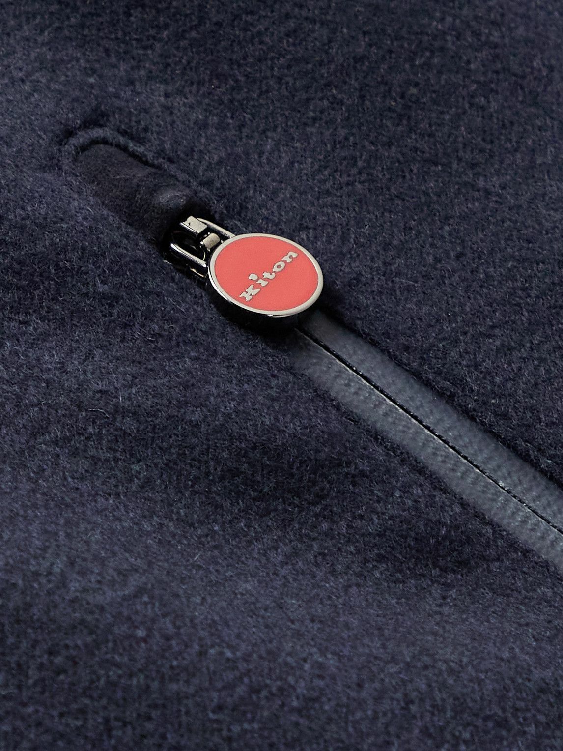 Kiton - Cashmere Bomber Jacket - Blue Kiton