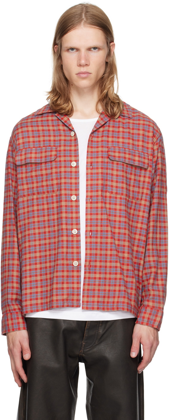 Sunflower Red Pocket Shirt Sunflower