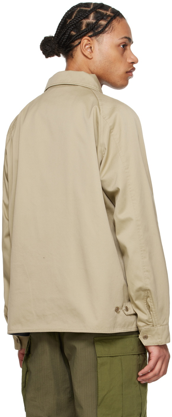 nanamica Khaki Crew Jacket Nanamica