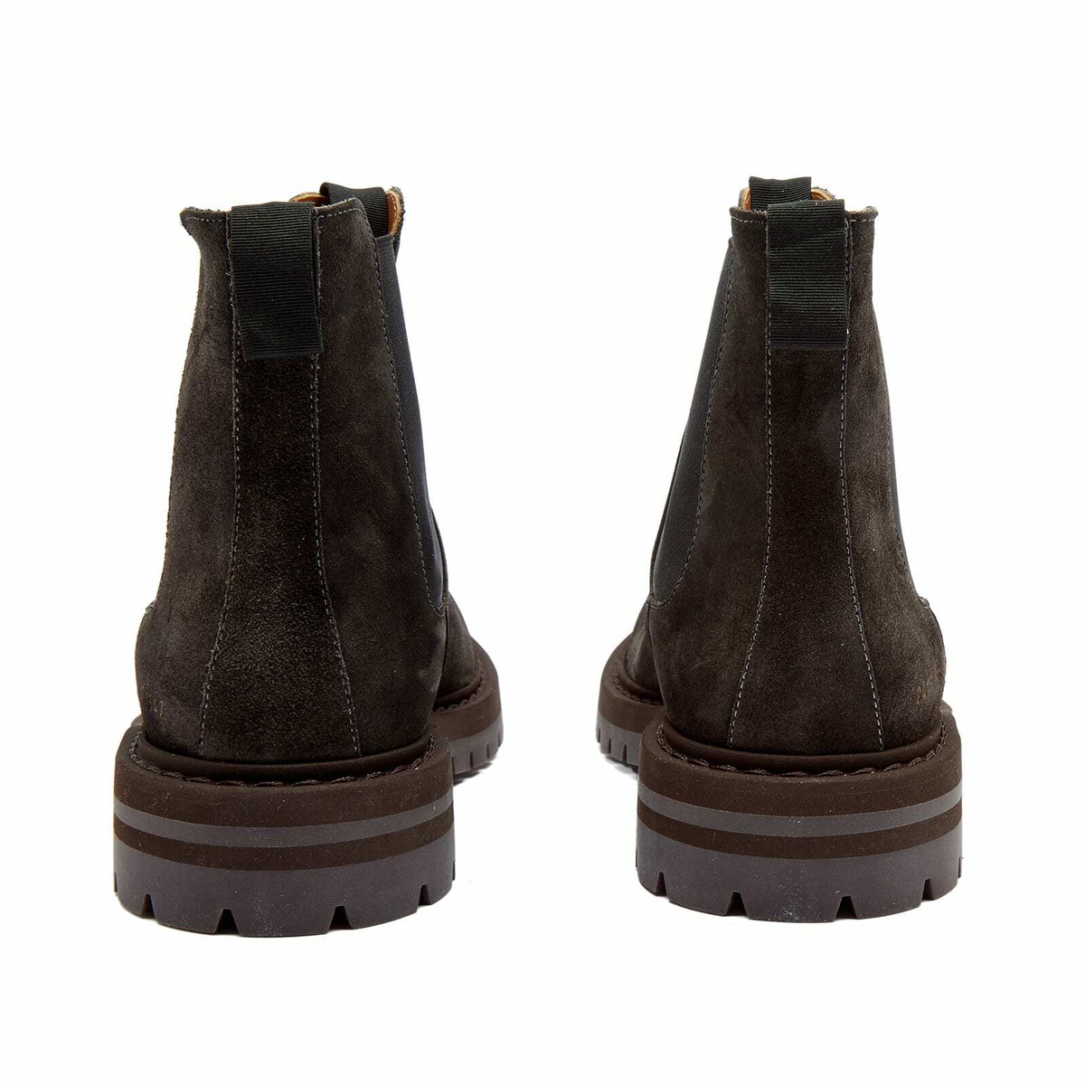 Common Projects Men's Suede Chelsea Boot in Black Common Projects