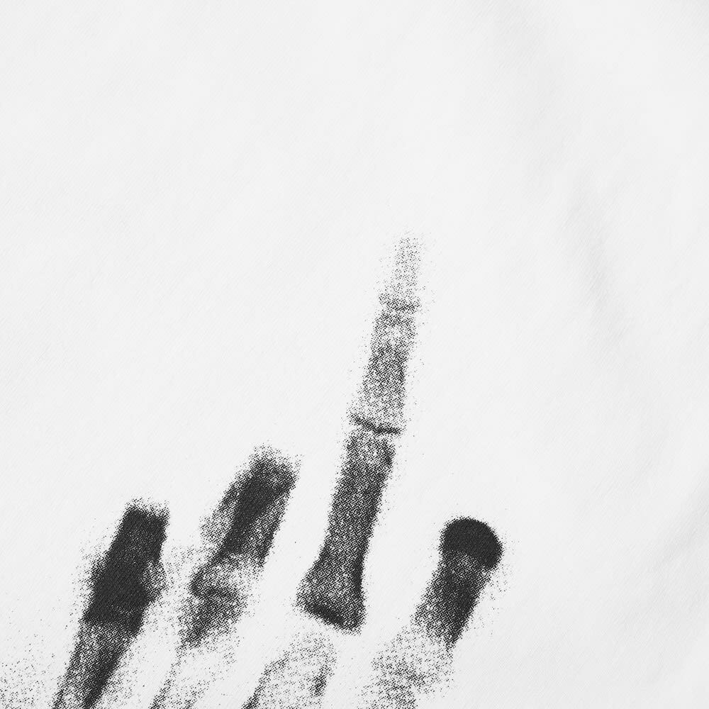 MSFTSrep Men's Middle Fingers T-Shirt in White MSFTSrep