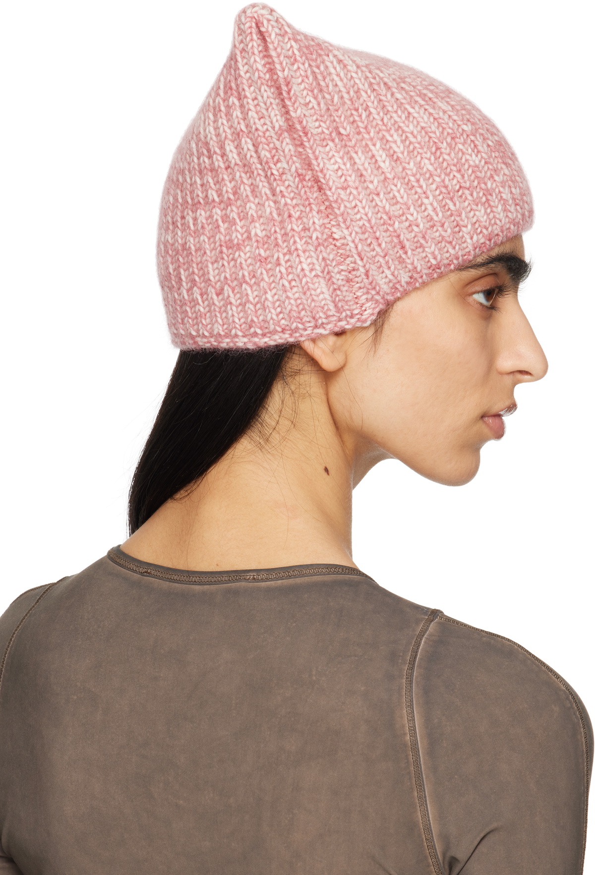 KNWLS Pink Precious Beanie KNWLS
