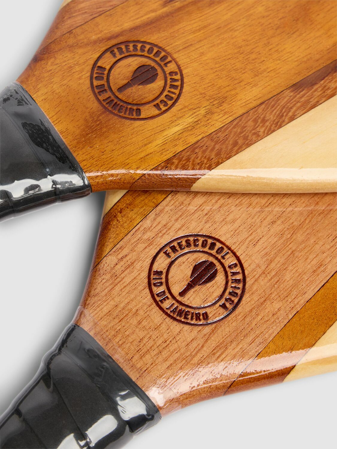 FRESCOBOL CARIOCA Trancoso Wooden Beach Bat Set Frescobol Carioca