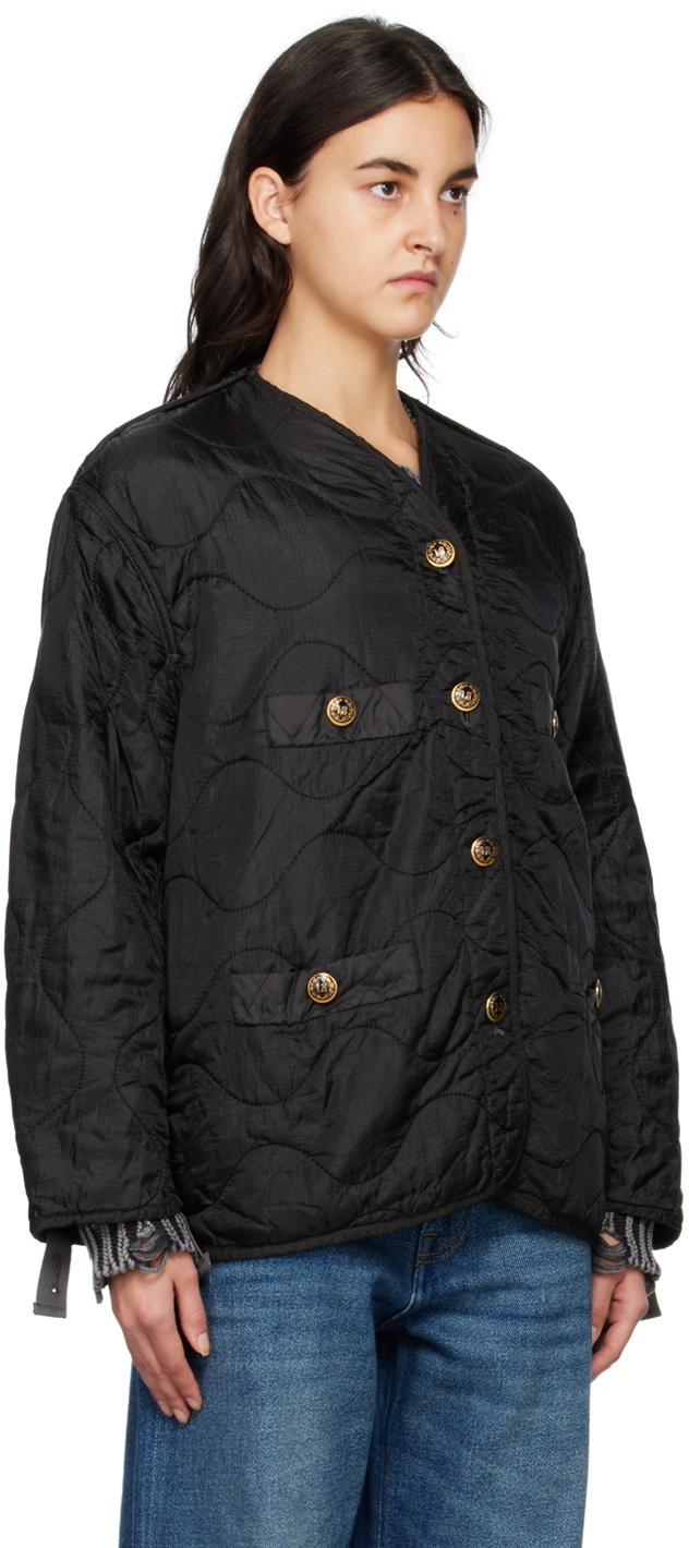 R13 Black Gothic Liner Jacket R13