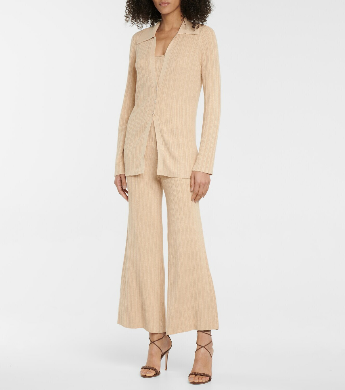 Simkhai - Perla ribbed-knit cardigan Simkhai