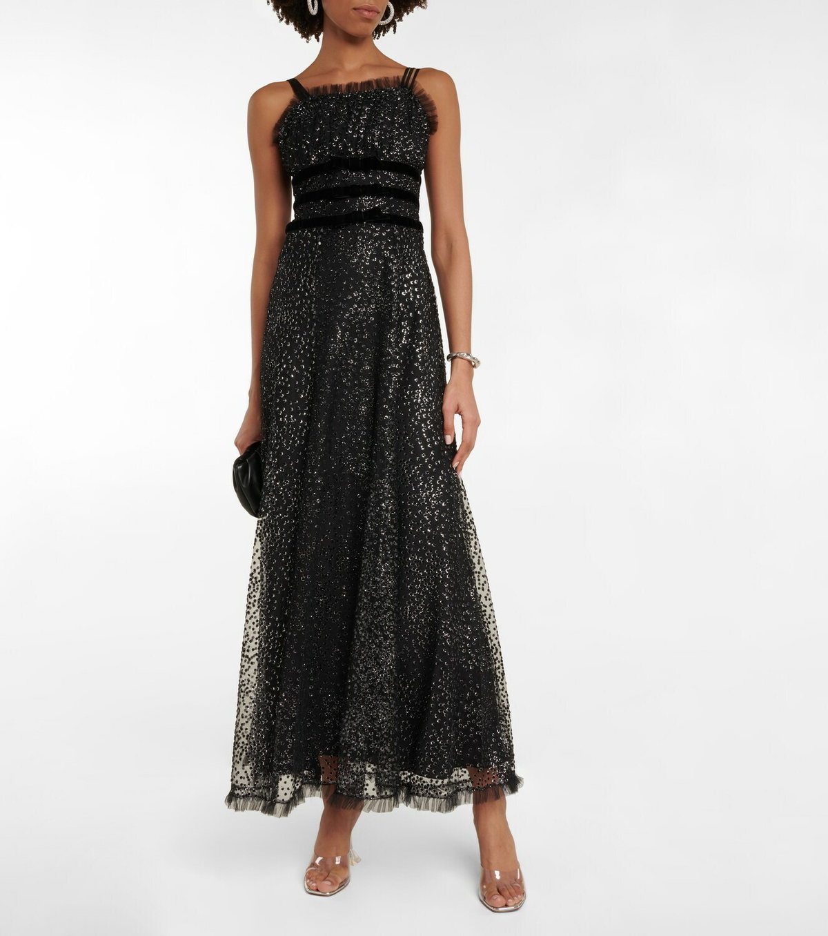 Rodarte - Embellished tulle gown Rodarte
