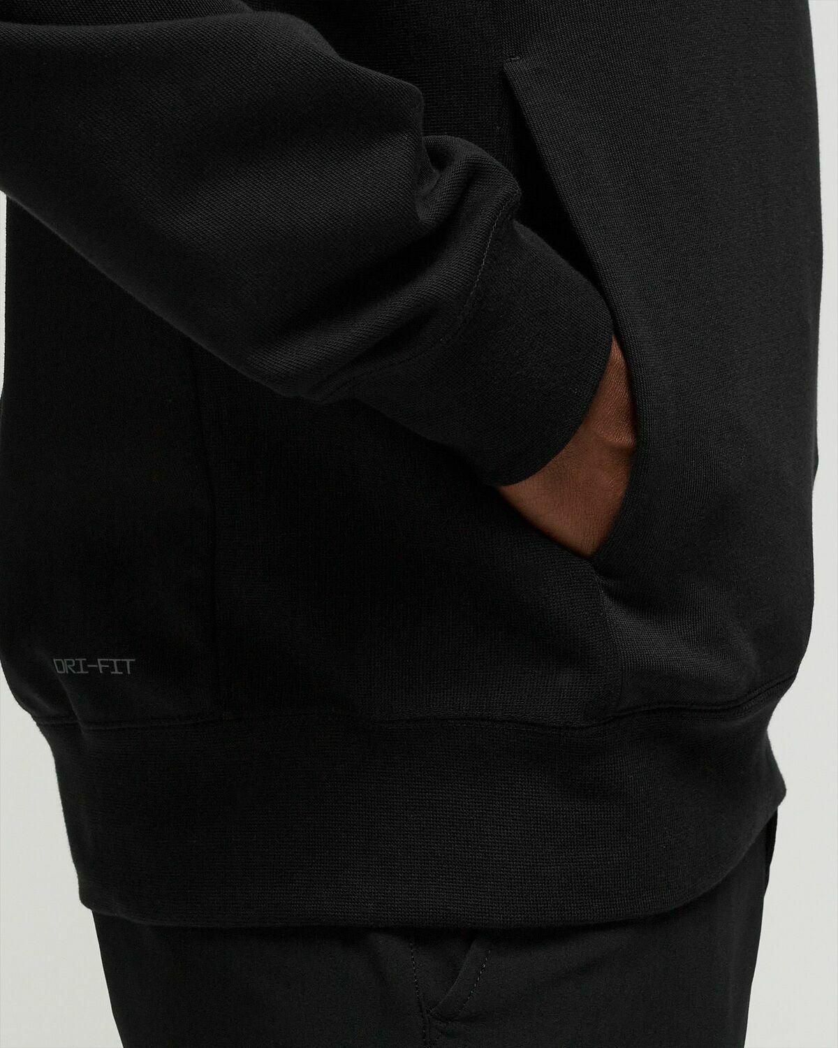 Jordan Sport Dri Fit Crossover Fleece Hoodie Black Hoodies JordanLuca