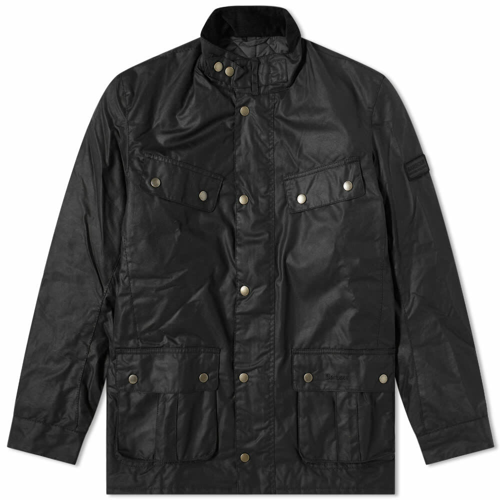Barbour Men's International Duke Wax Jacket in Black Barbour