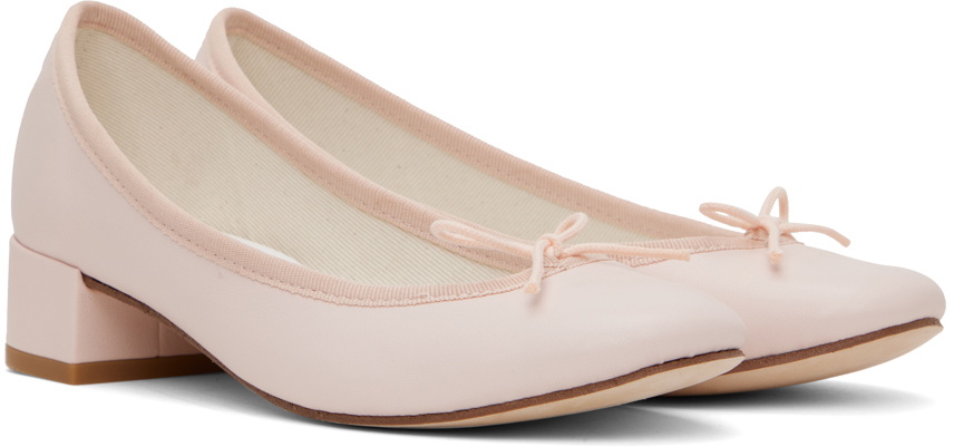 Repetto SSENSE Exclusive Pink Camille Heels Repetto