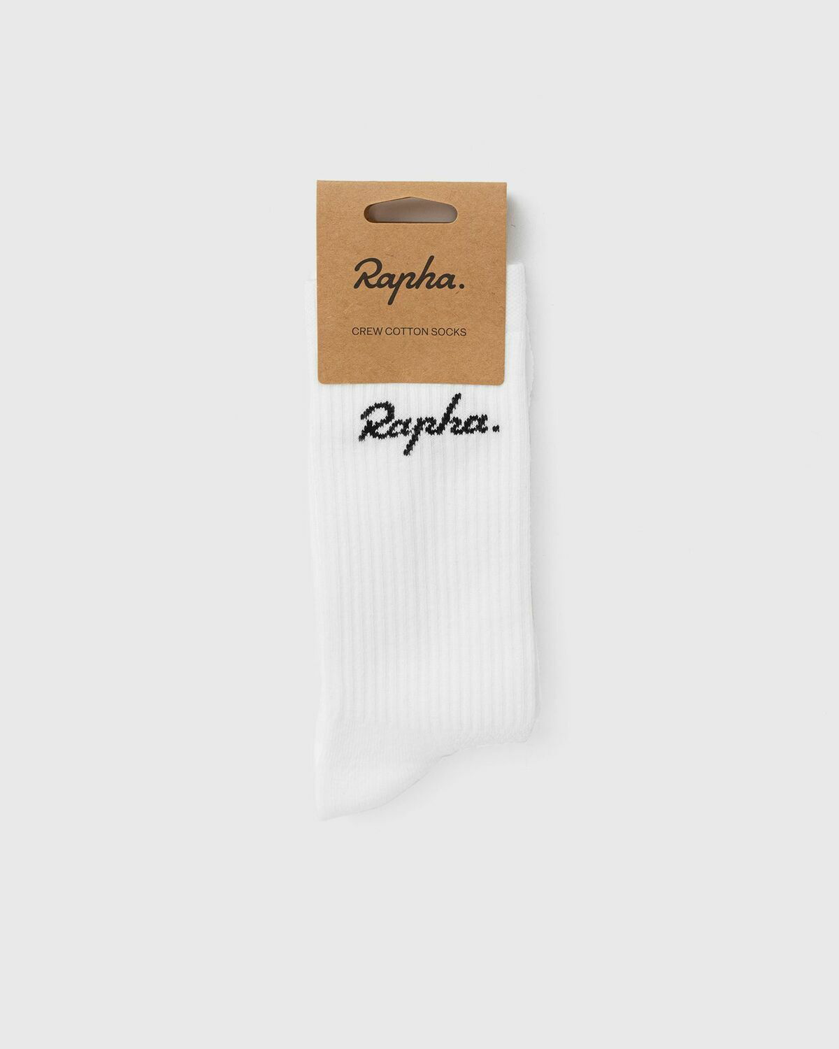Rapha Cotton Crew Socks White Men Rapha
