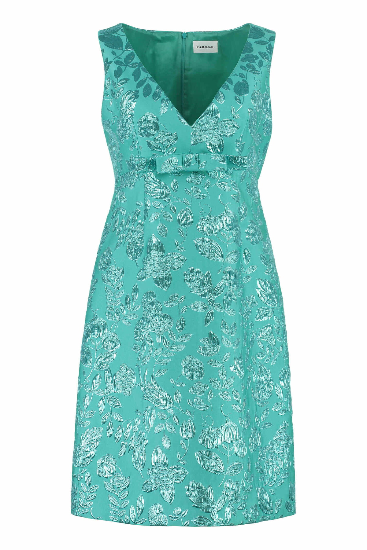 Parosh Lamé Jacquard Mini Dress Parosh