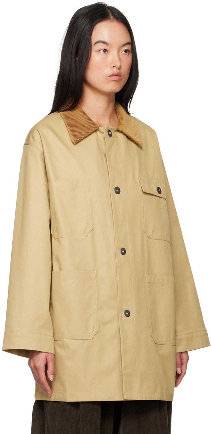 Cordera Beige Worker Jacket CORDERA