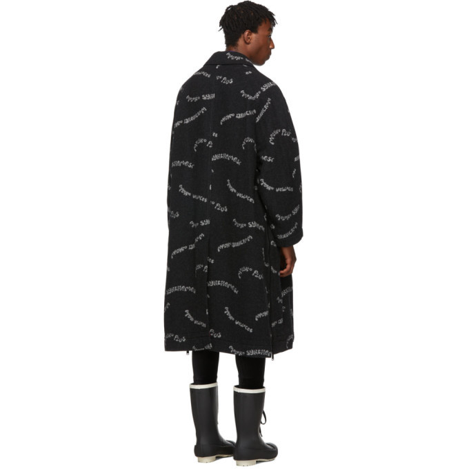 Undercover Black and White A Clockwork Orange Edition Moloko Plus Coat ...