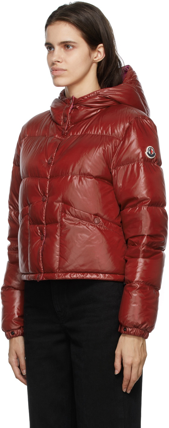 Moncler Red Down Bardanette Jacket Moncler