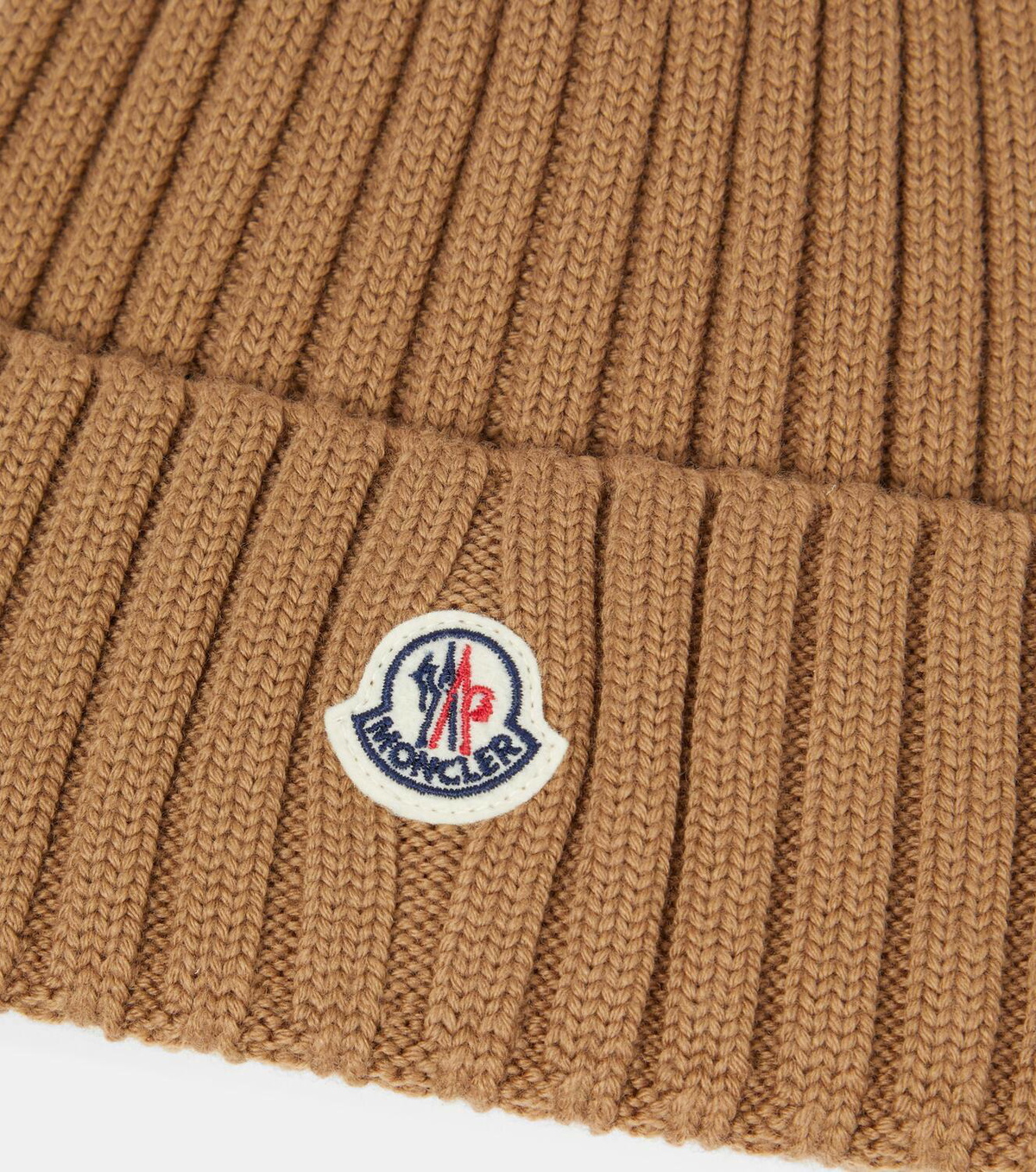 Moncler Ribbed-knit wool beanie Moncler
