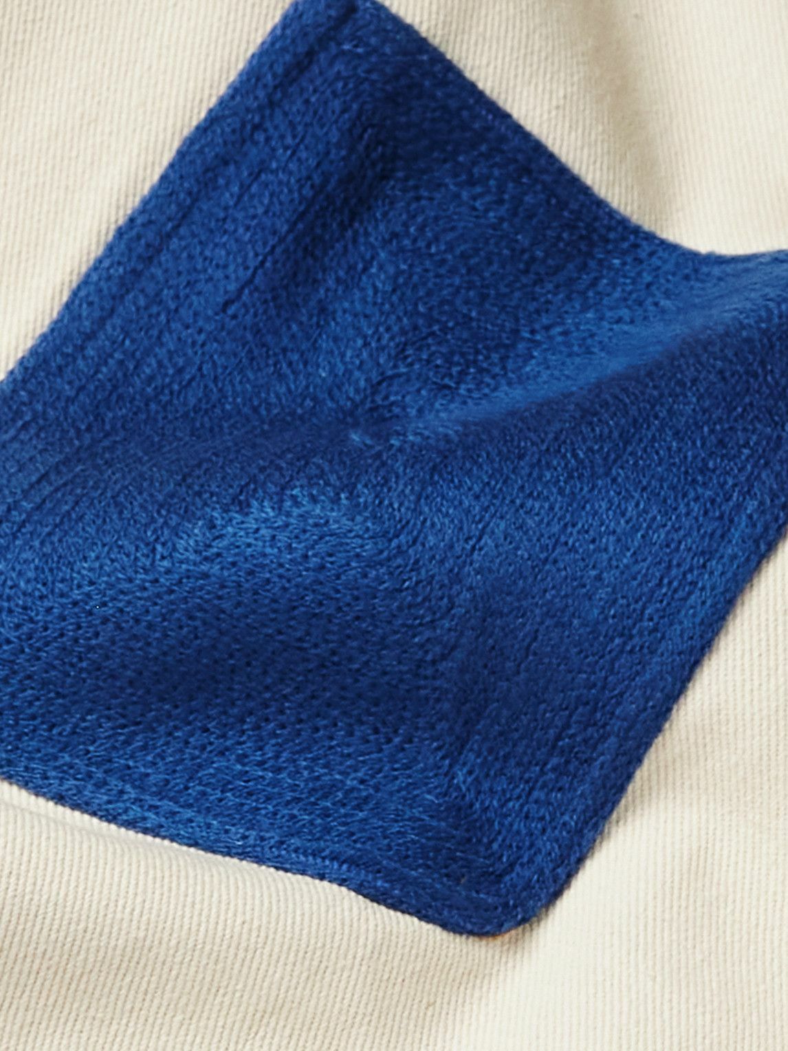 BODE - Patchwork Cotton-Twill Overshirt - Neutrals Bode