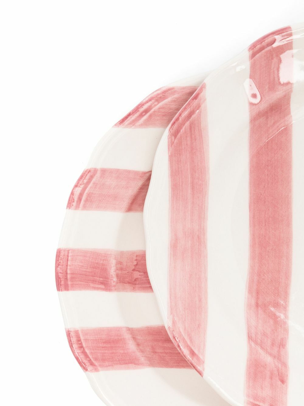 Les-Ottomans Striped Plate Set Les Ottomans