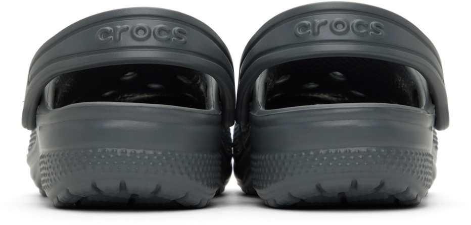 Crocs Kids Gray Classic Clogs Crocs