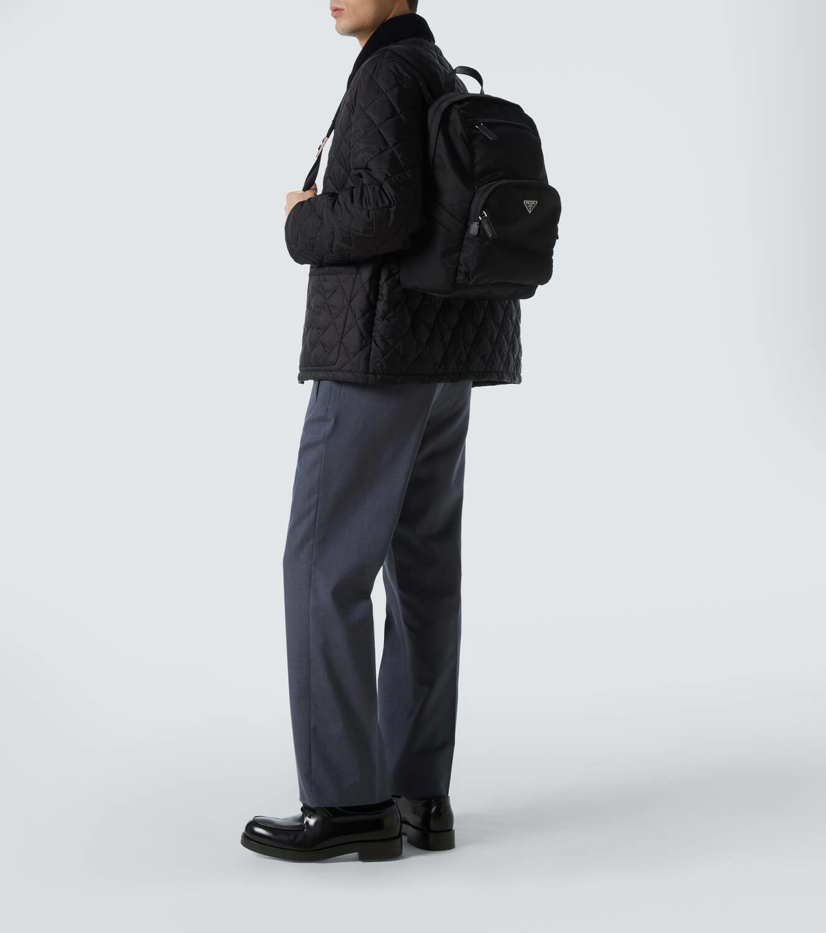 Prada Re-Nylon logo backpack Prada