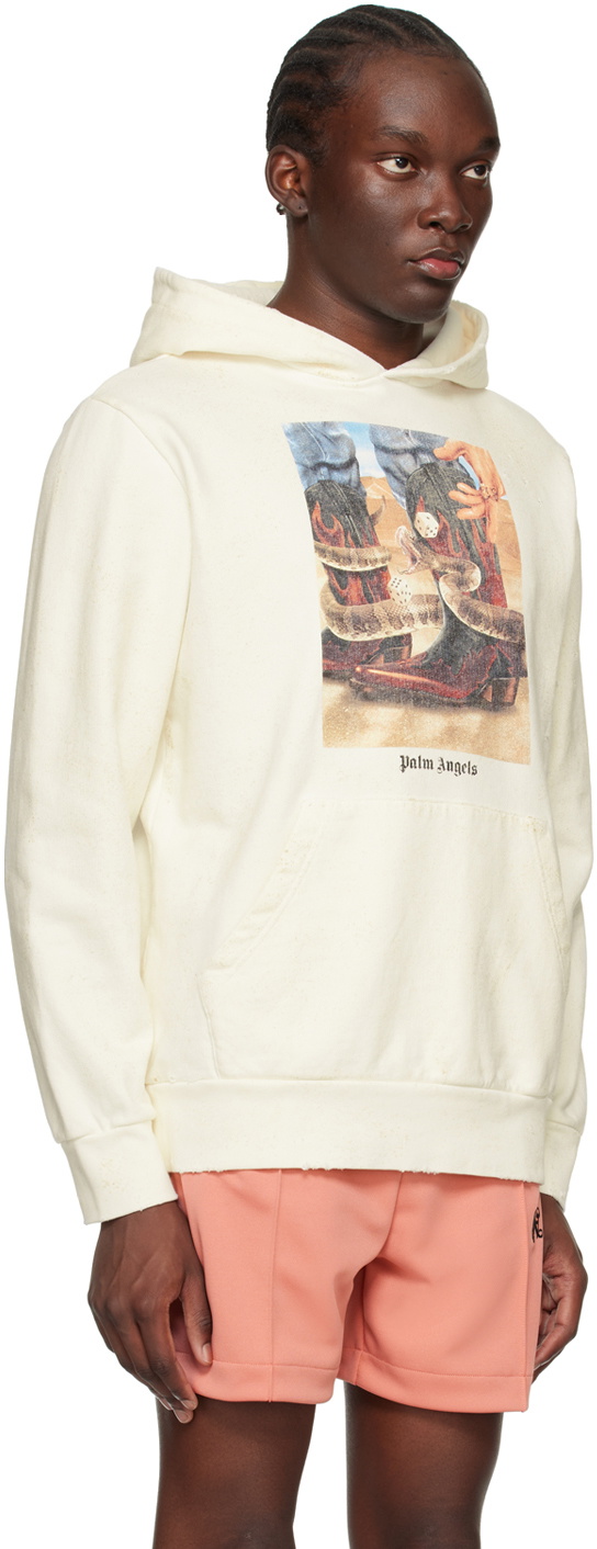 Palm Angels Off-White Dice Game Hoodie Palm Angels