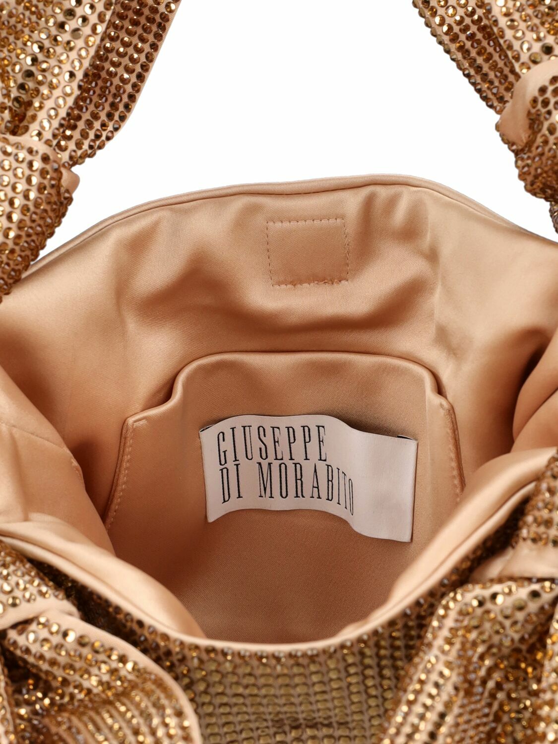 GIUSEPPE DI MORABITO - Crystal Top Handle Bag Giuseppe di Morabito
