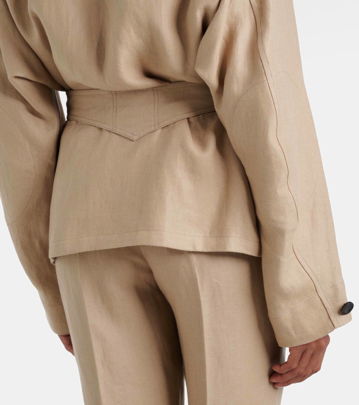 Loro Piana Dillon linen crêpe jacket Loro Piana