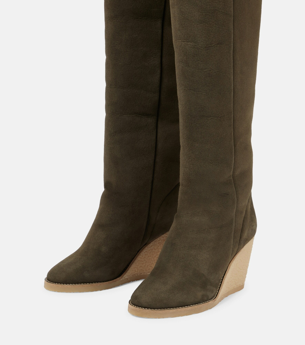 Isabel Marant - Tilin suede over-the-knee boots Isabel Marant