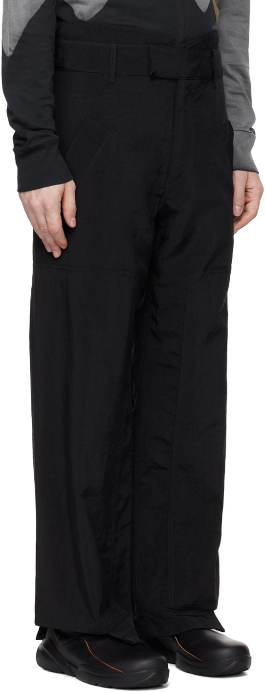 Eckhaus Latta Black Trace Trousers Eckhaus Latta