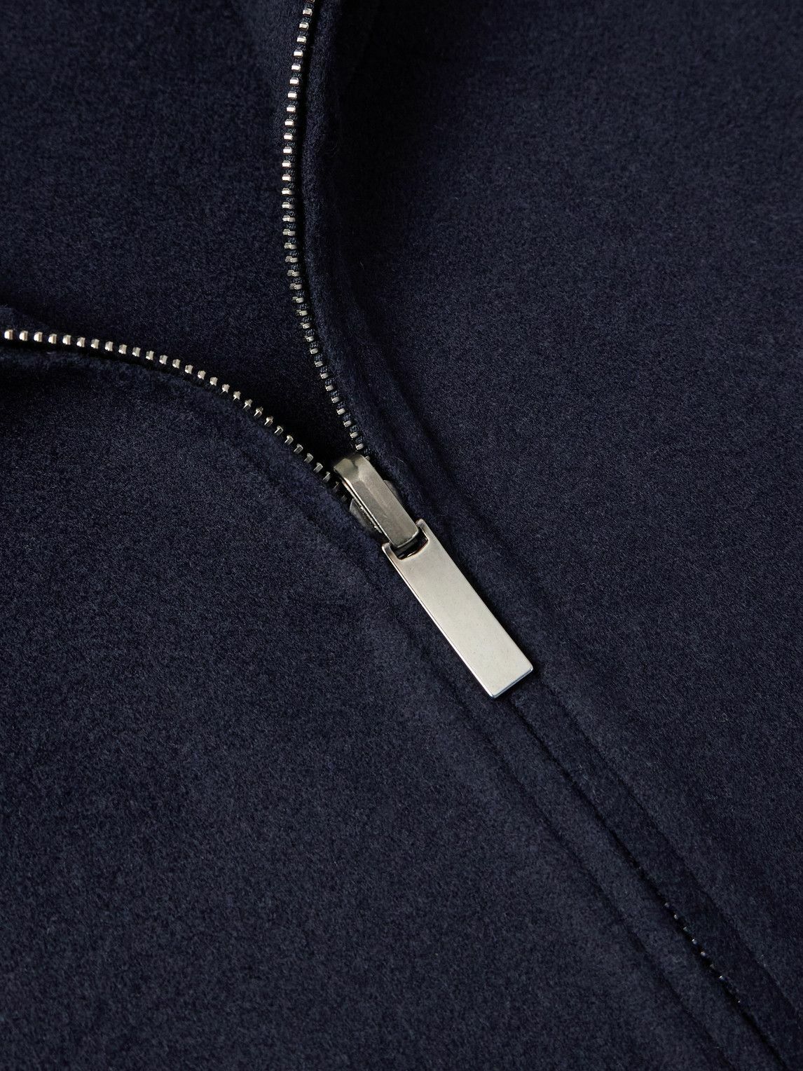 Stòffa - Cashmere Blouson Jacket - Blue STÒFFA