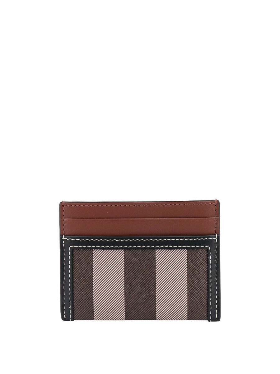 Burberry Card Holder Brown Womens Burberry