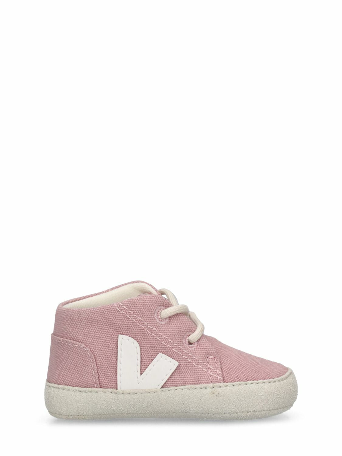 VEJA Organic Cotton Canvas Pre-walker Shoes VEJA