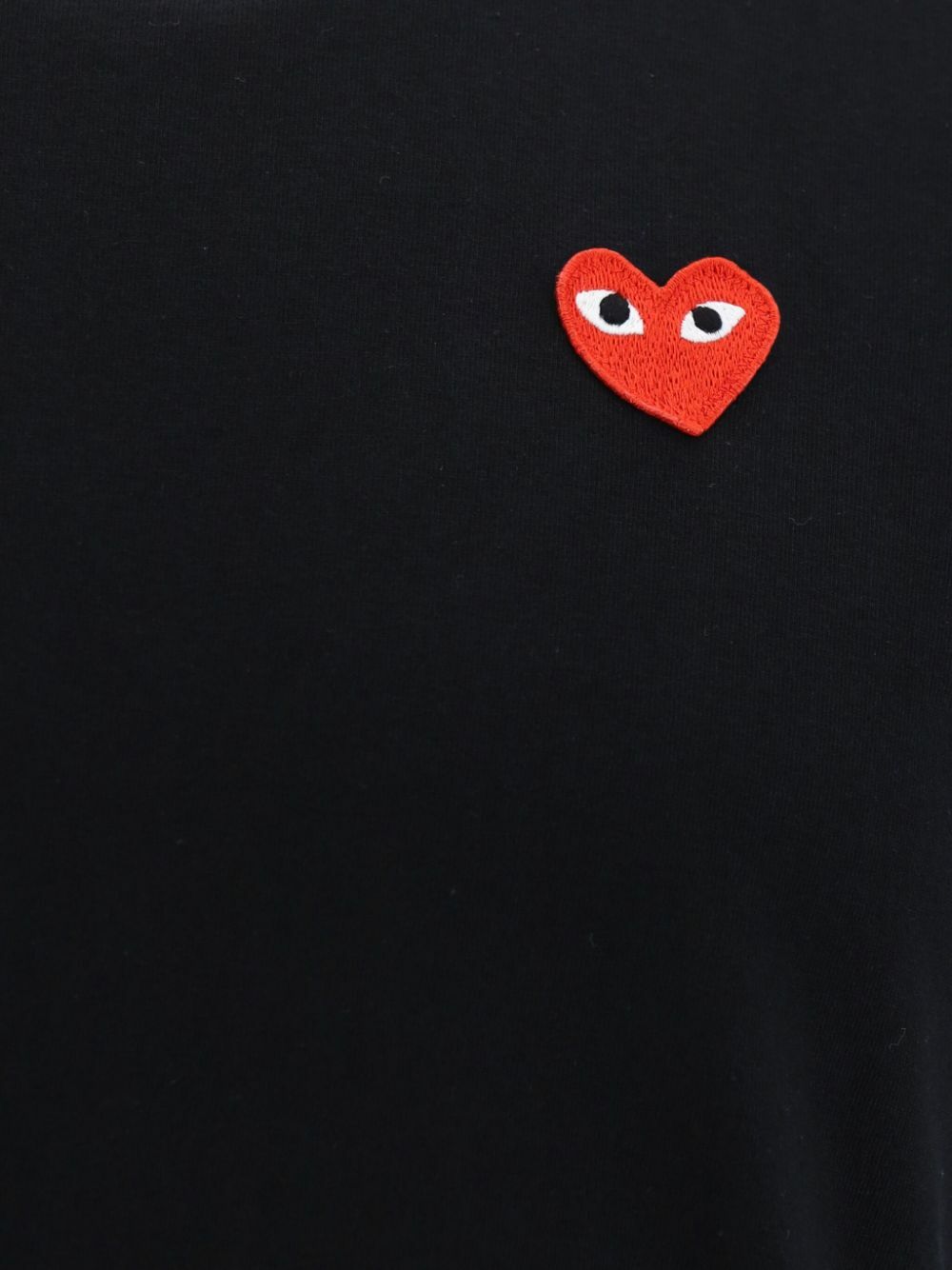 COMME DES GARCONS PLAY - Logo Cotton T-shirt Comme des Garcons Play
