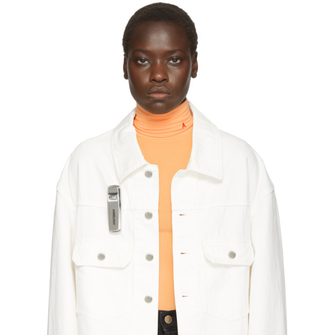 Ambush Silver Security Tag Brooch Ambush