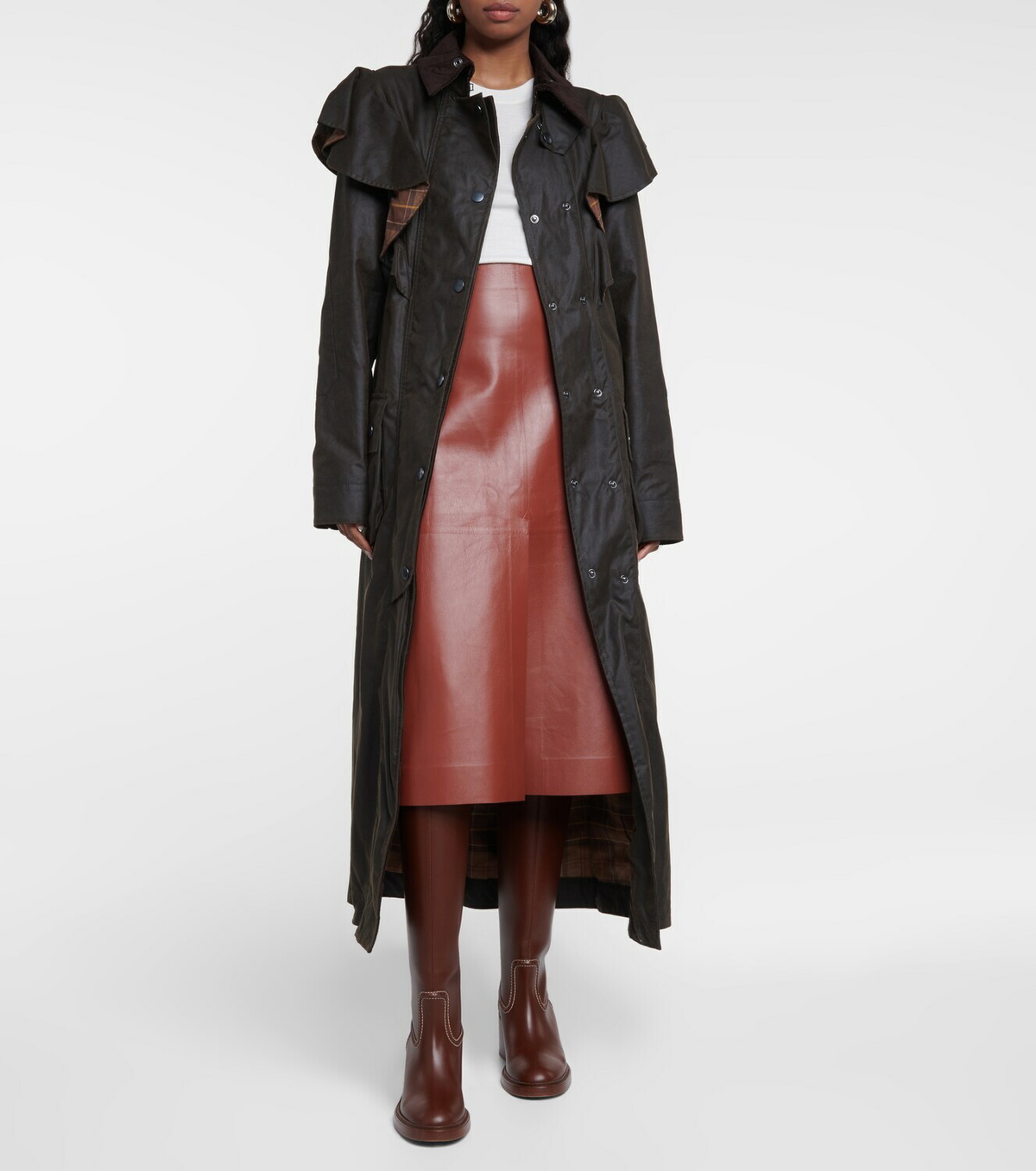 Chloe - x Barbour Dani trench coat Chloe