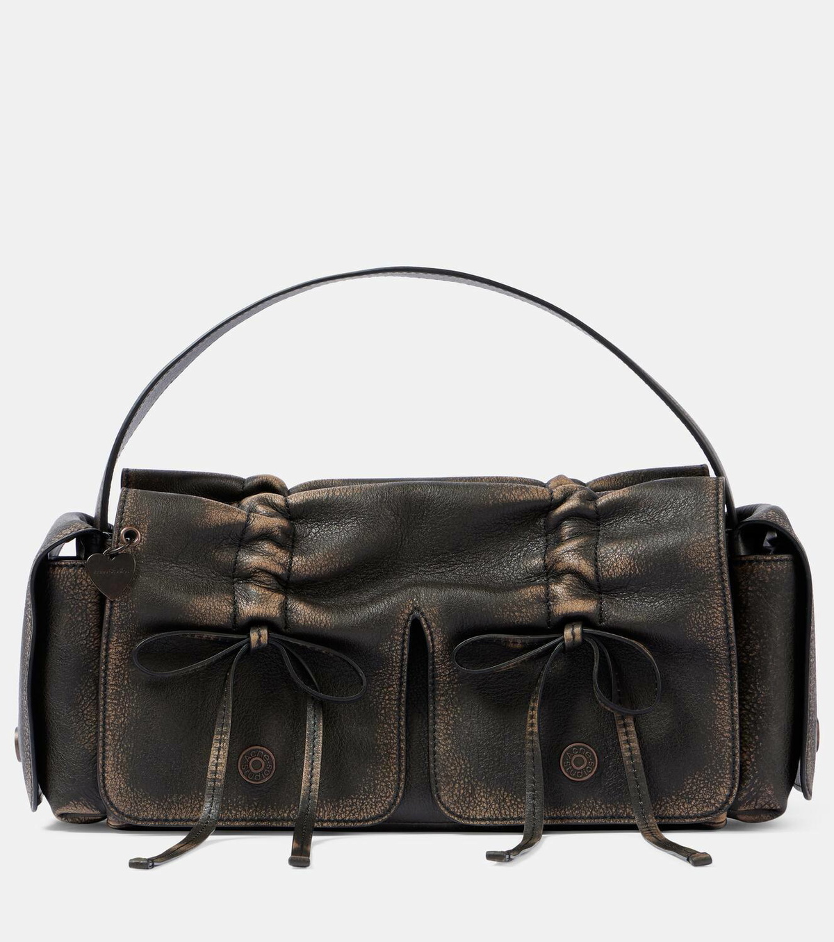 Acne Studios Multipocket leather shoulder bag Acne Studios