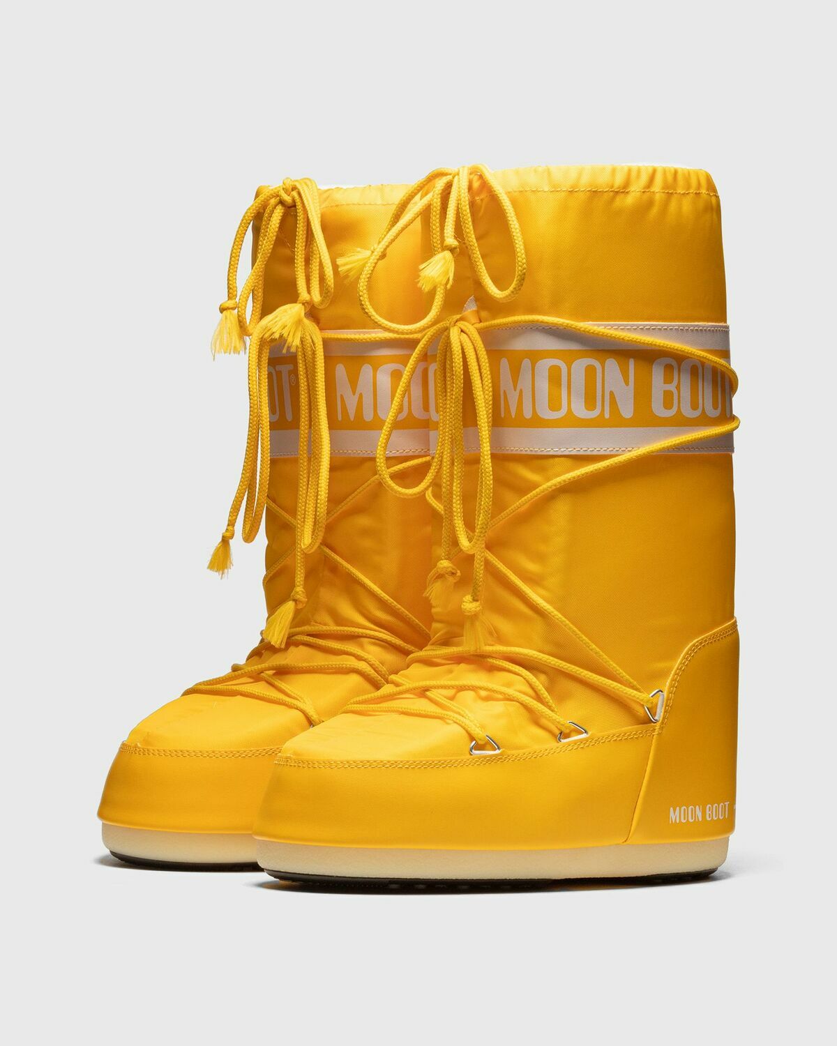 Moon Boot Icon Nylon Yellow Boots Moon Boot