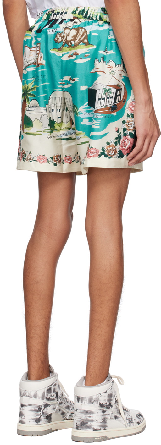 AMIRI Multicolor California Shorts Amiri